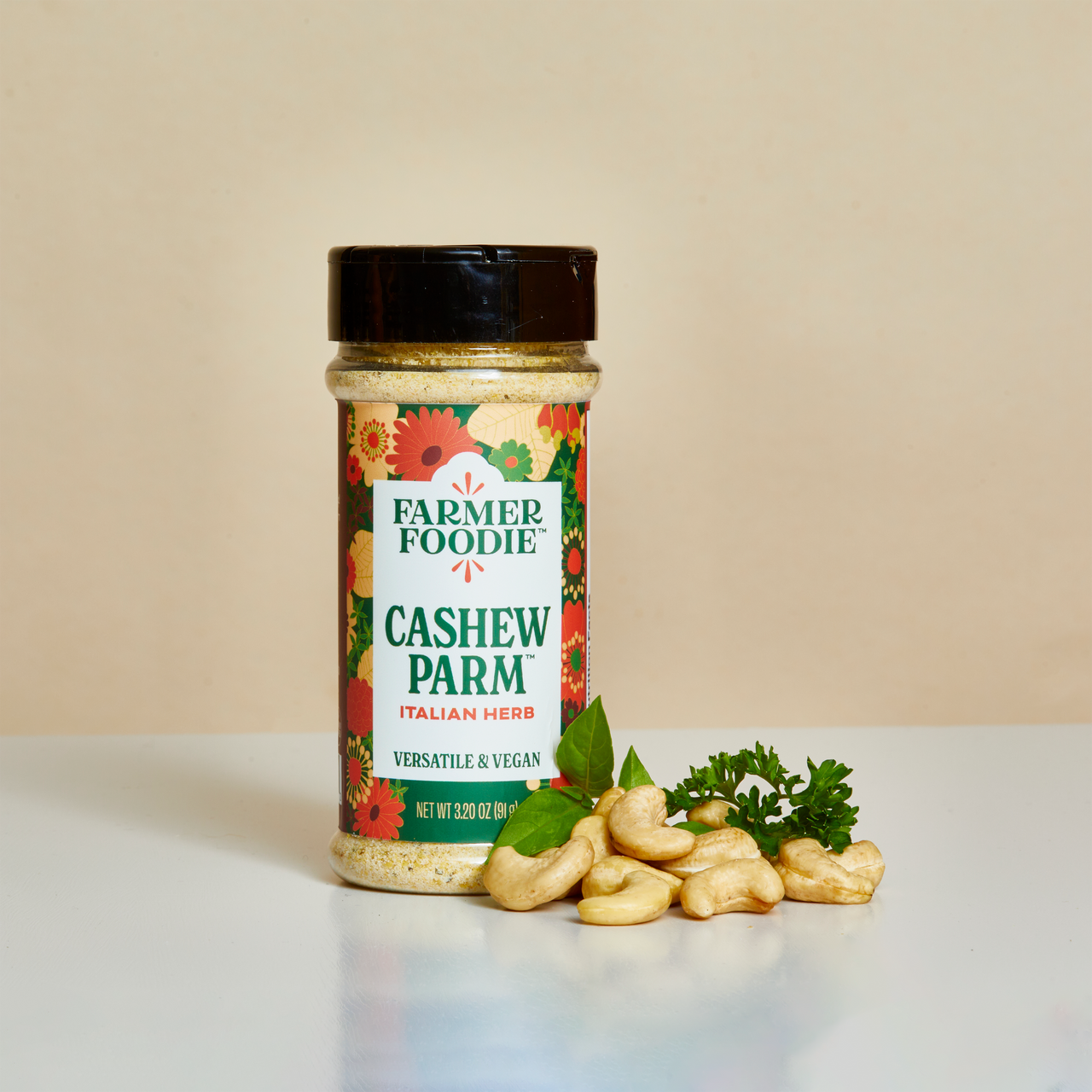 Italian Herb Cashew Parm – Farmer Foodie