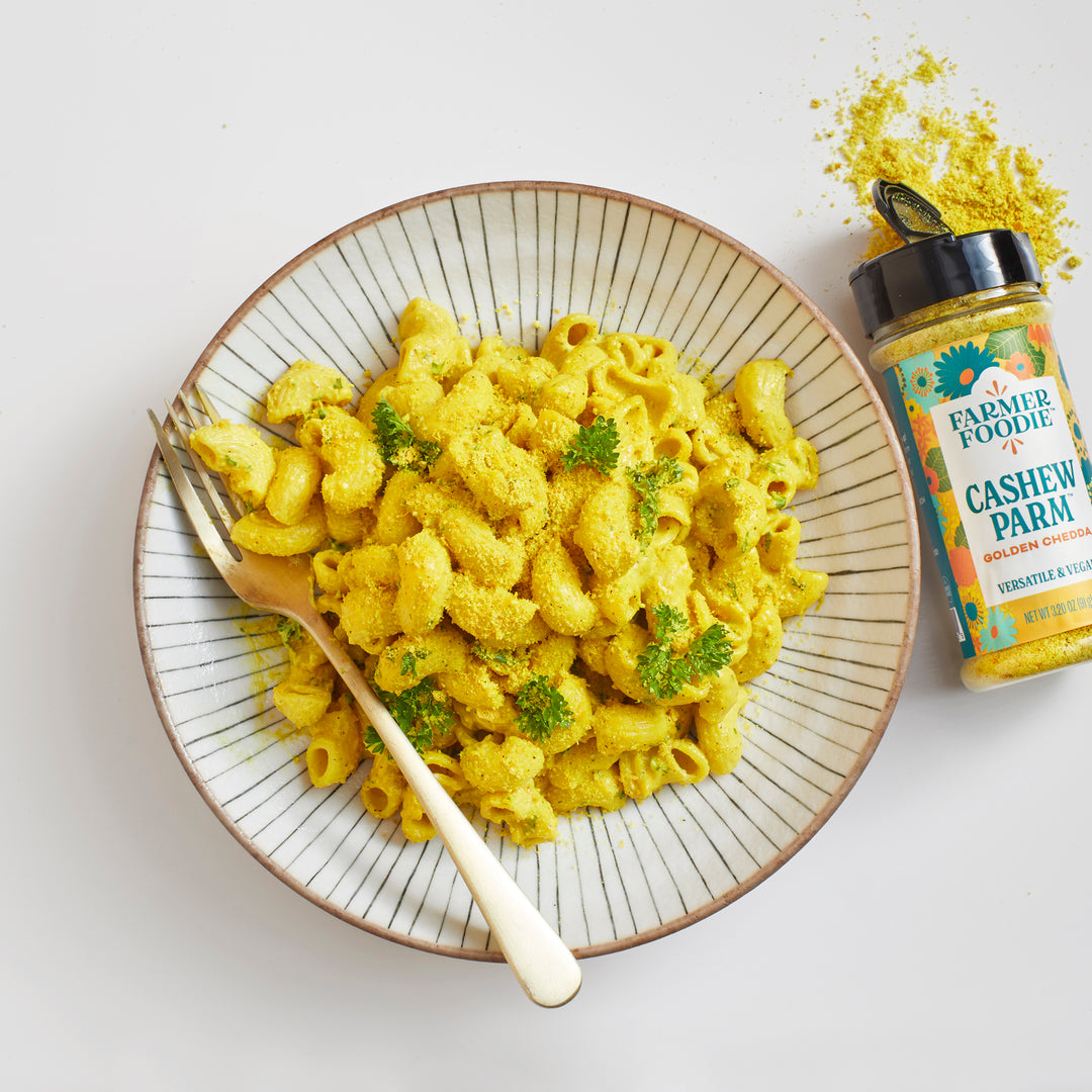 Golden Chedda Cashew Parm – Farmer Foodie